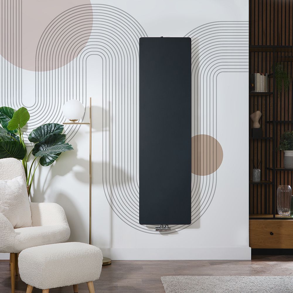Radiateur design plat vertical – 180 cm – Panneau simple - Choix de ...