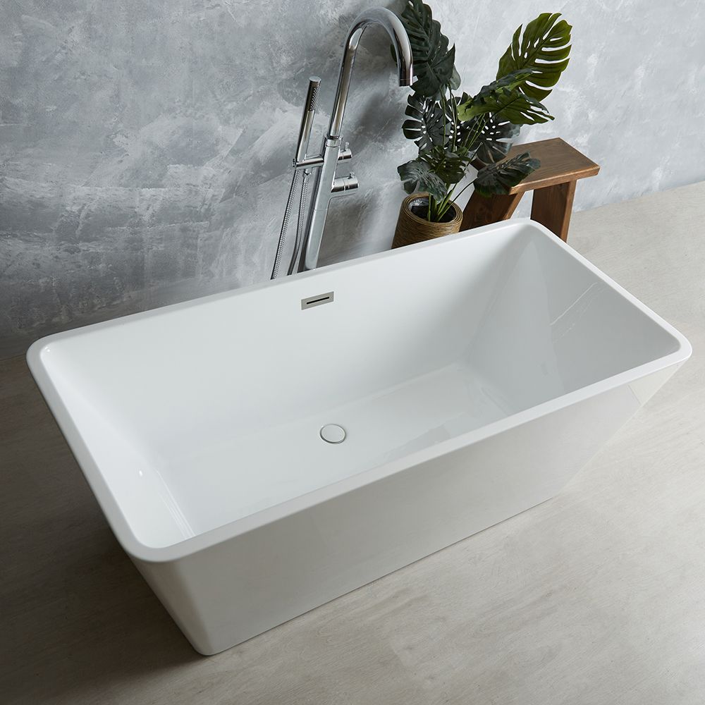 Baignoire îlot double dos - Rectangulaire - Choix de tailles et de la ...