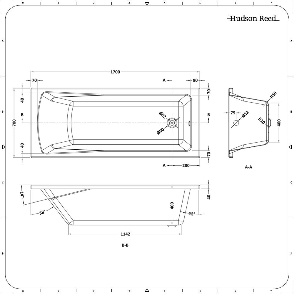 Ensemble salle de bain - Baignoire rectangulaire, pack WC & lavabo ...