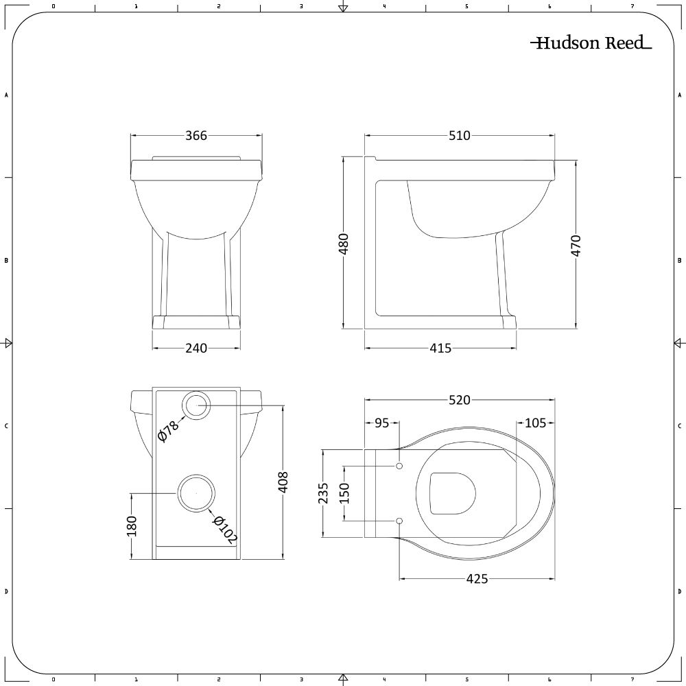 Cuvette WC à poser avec abattant blanc – Hauteur confortable – Choix de ...