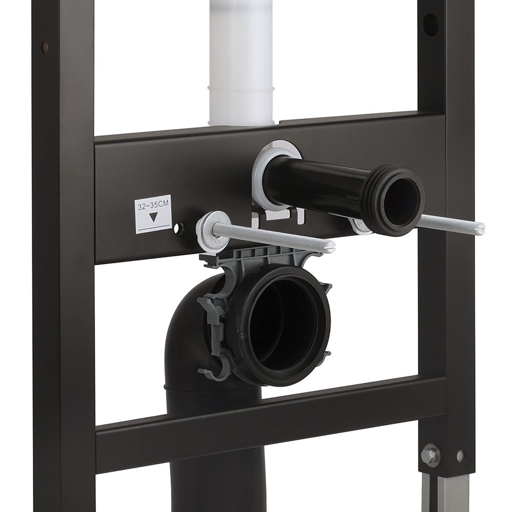 Bâti support long pour cuvettes suspendues et réservoir encastrable ...